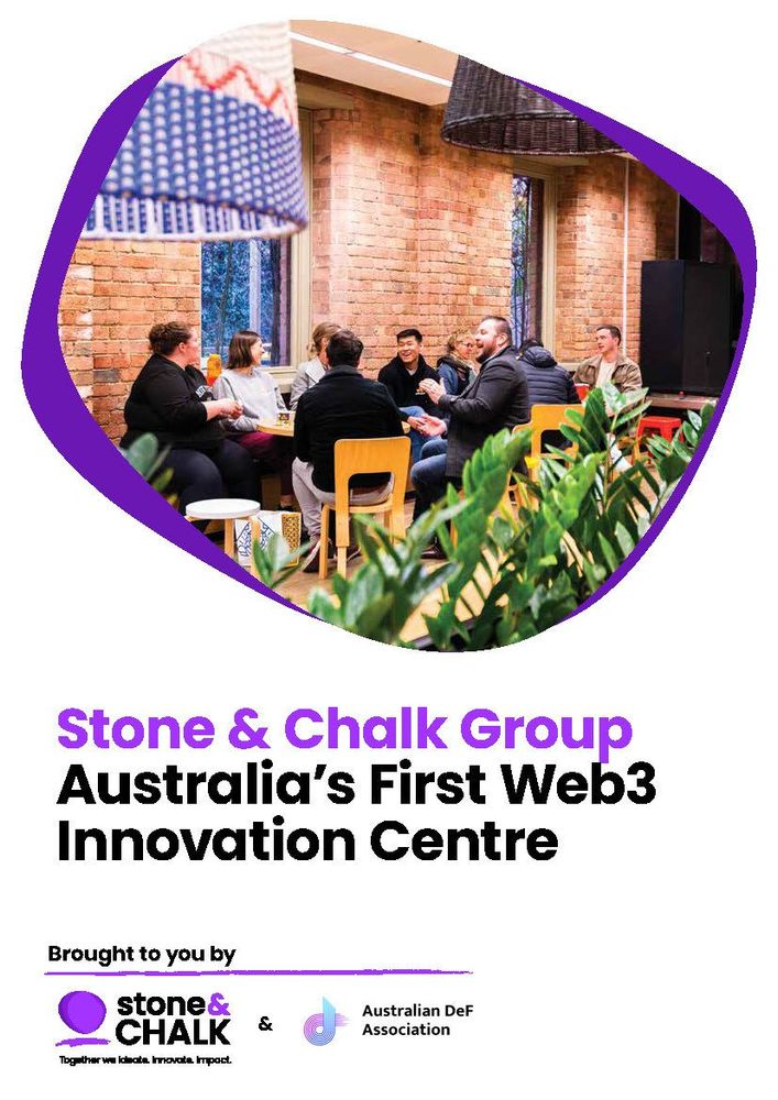 Stone & Chalk Web3 Innovation Centre Brochure | Stone & Chalk